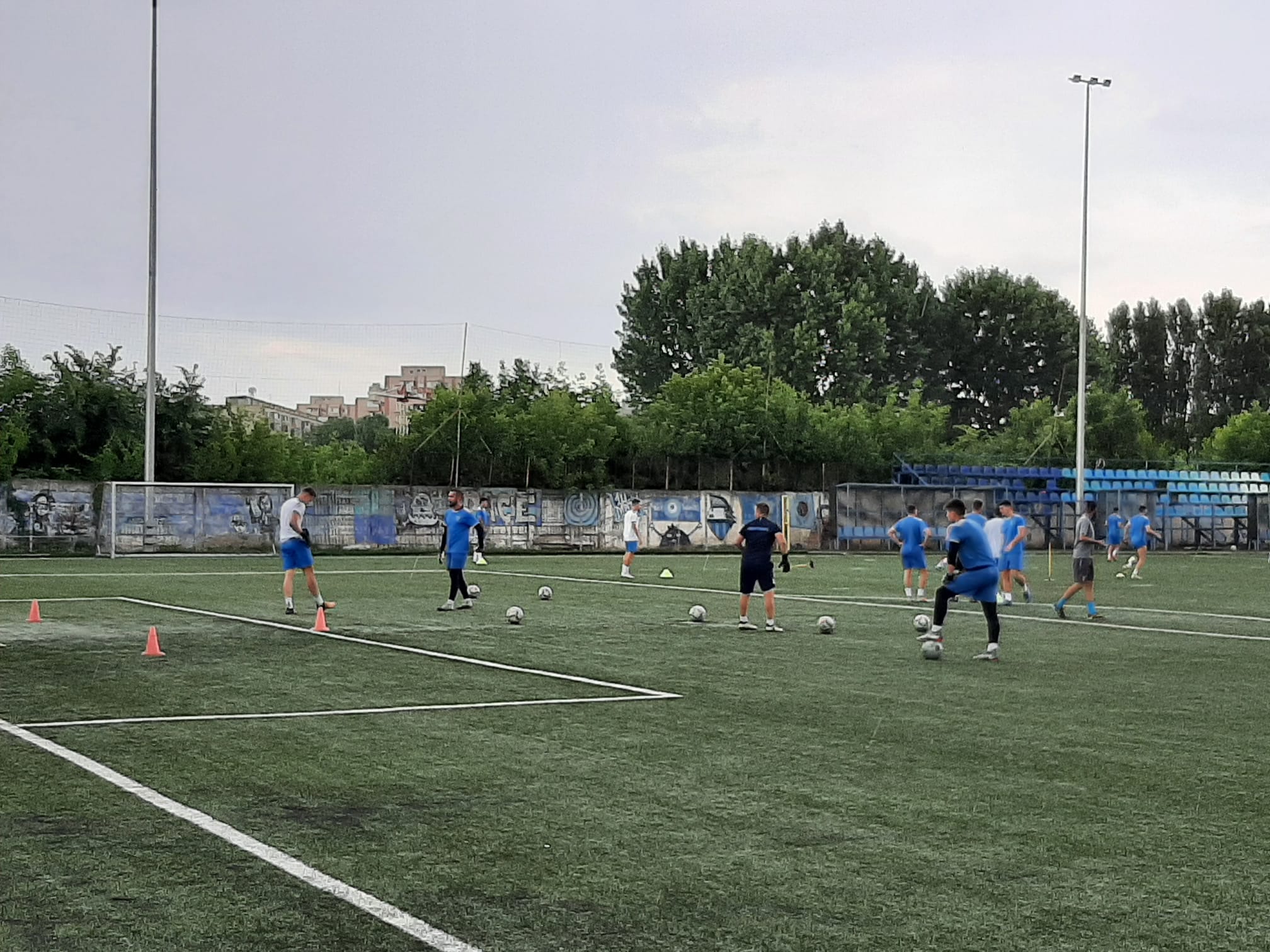 Primul antrenament pentru progresisti – Progresul Spartac